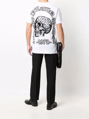 Philipp Plein No Limits Rhinestone-embellished T-shirt