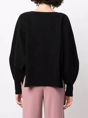 Alberta Ferretti Long Puff Sleeves Sweater
