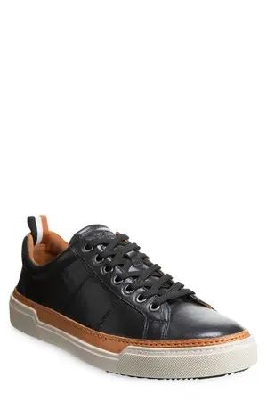 Allen Edmonds Leather City Sneakers Black Leather