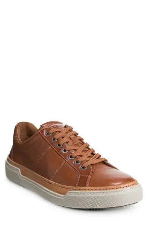 Allen Edmonds Leather City Sneakers Walnut Leather