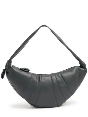 LEMAIRE LEMAIRE Large Croissant Nappa Crossbody Bag Asphalt
