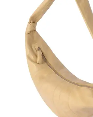 LEMAIRE LEMAIRE Large Croissant Nappa Crossbody Bag Beige