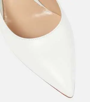 GIANVITO ROSSI 70 Leather Pumps