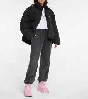 Balenciaga Triple S Faux Fur-lined Sneakers
