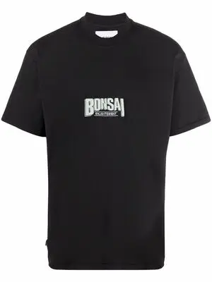 BONSAI Enlightenment Embroidered-logo T-shirt