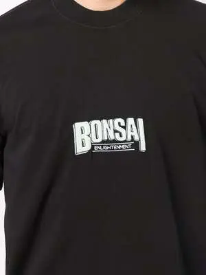 BONSAI Enlightenment Embroidered-logo T-shirt
