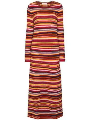 Chloé Striped Knitted Dress