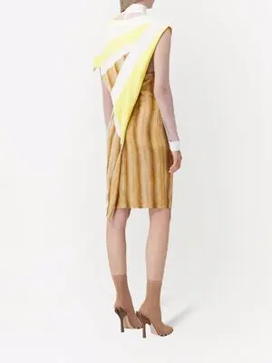 Burberry Graphic-print Asymmetric Dress
