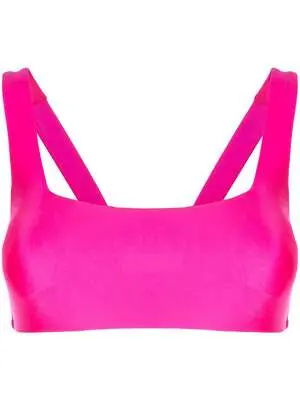 DUSKII Square Neck Bikini Top - Pink