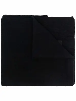 DONDUP Logo-patch Knitted Scarf