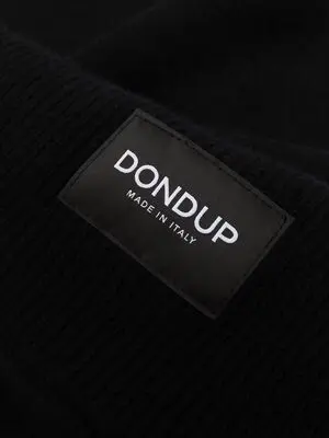 DONDUP Logo-patch Knitted Scarf