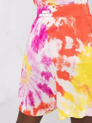 Stella McCartney Tie-dye Cotton Shorts