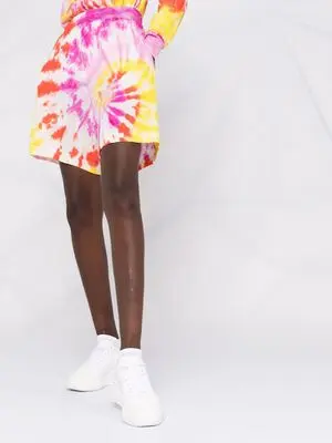 Stella McCartney Tie-dye Cotton Shorts