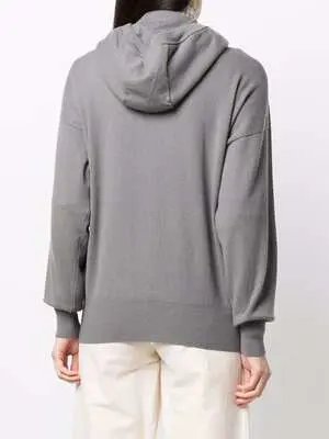 Malo Zip-up Cashmere-blend Hoodie