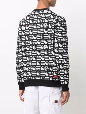 CLOT Yin Yang-motif Cotton Weathirt