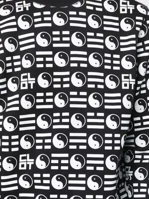 CLOT Yin Yang-motif Cotton Weathirt