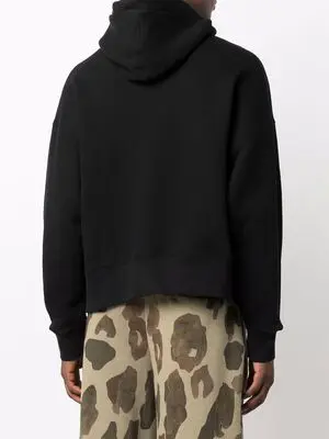 Palm Angels Seasonal-logo Hoodie - Black