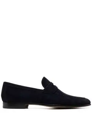 Magnanni Suede Bit Loafers