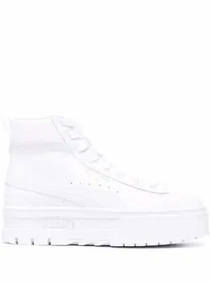 PUMA Logo-print Chunky High-top Sneakers