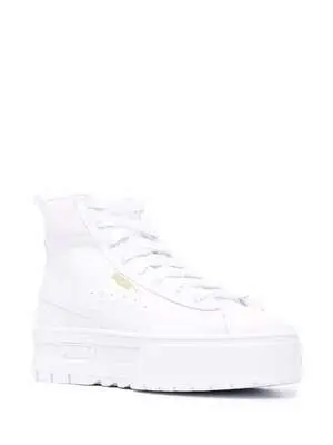 PUMA Logo-print Chunky High-top Sneakers