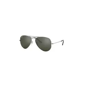 Ray-ban Aviator Havana Collection Sunglasses - Silver