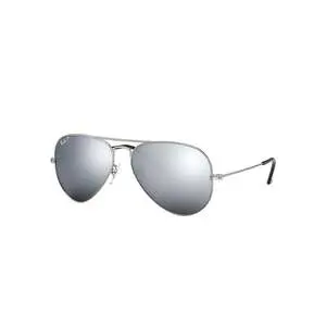 Ray-ban Aviator Gradient Sunglasses 58-14 Silver