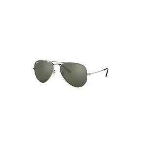 Ray-ban Aviator Polarized Sunglasses - Silver