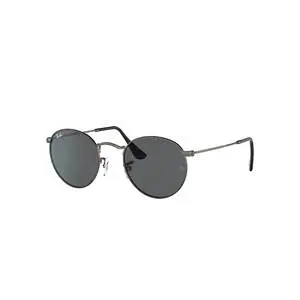 Ray-ban Round Metal Sunglasses - Antique Gunmetal