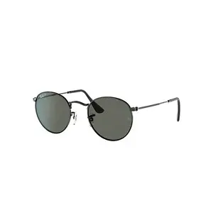 Ray-ban Round Metal Sunglasses - Black