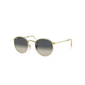 Ray-ban Round Metal Sunglasses - Gold