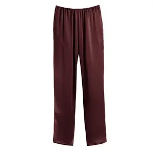 Cuyana Washable Charmeuse Tapered Pant Purple