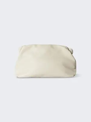 THE ROW Bourse Clutch Bag - White