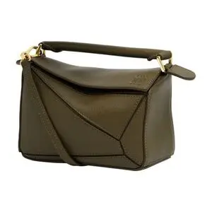 Loewe Puzzle Mini Bag Green
