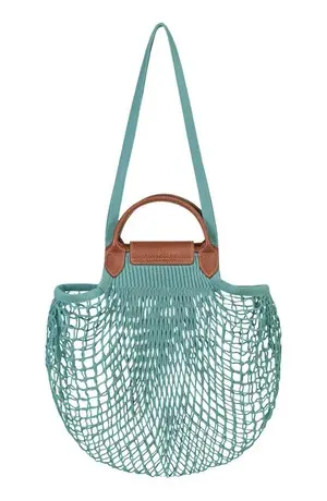 Longchamp Le Pliage Filet Knit Shoulder Bag