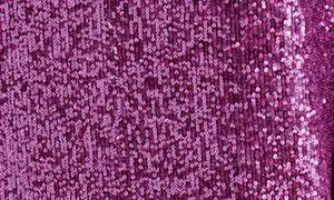 Steve Madden Sequin Mini Shift Dress With Long Sleeves