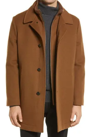 Hart Schaffner Marx Macbeth Car Coat - Vicuna