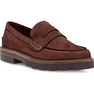 Anne Klein Penny Keeper Loafer - Dk Brown