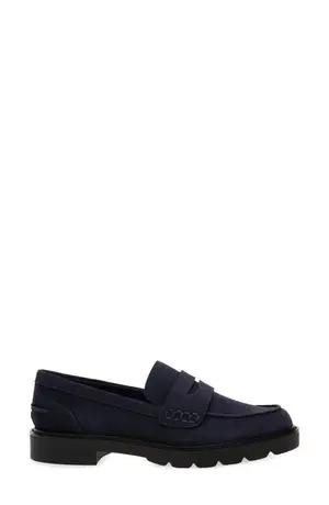 Anne Klein Penny Keeper Loafer - Navy