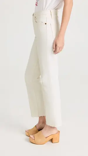 RE/DONE 70s Stovepipe Jeans - Vintage White