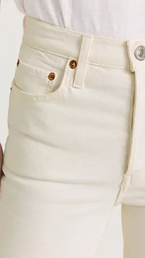 RE/DONE 70s Stovepipe Jeans - Vintage White
