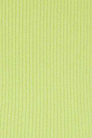 Helmut Lang Neon Ribbedknit Top