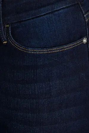FRAME Le Crop Mini Boot Jeans - Dark Denim