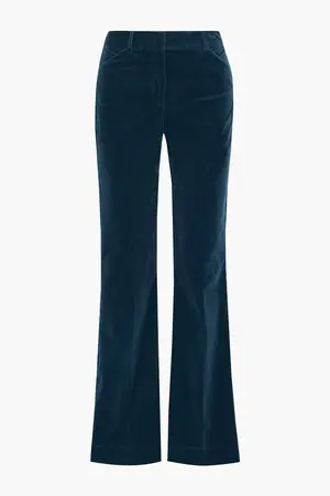 iris & ink - Iris & Ink Woman Cosette Cotton-blend Corduroy Bootcut Pants Petrol Size 8