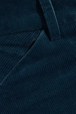 iris & ink - Iris & Ink Woman Cosette Cotton-blend Corduroy Bootcut Pants Petrol Size 8