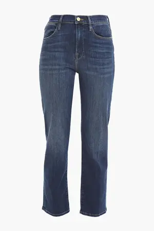 Women's Cropped Straight Leg Jeans