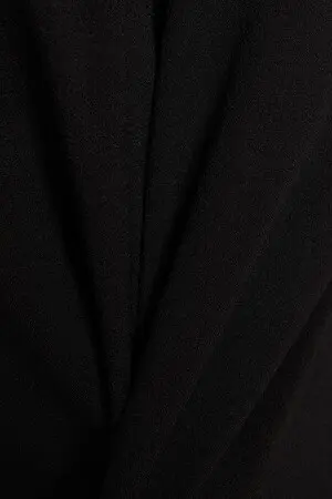 GANNI Tieback Crepe Top