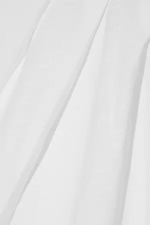 iris & ink - Fabienne Pleated Organic Cottonjersey Top