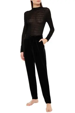 Commando Stretchvelvet Tapered Pants