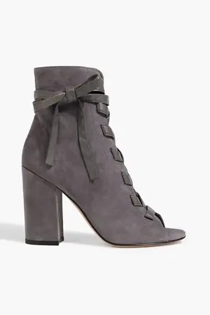 Gianvito Rossi Almond Toe Booties