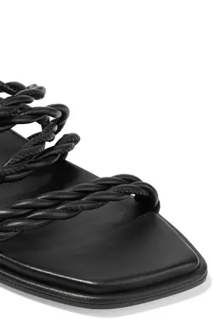 STUART WEITZMAN Calypso Braided Leather Sandals